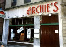 Archie's bar 12 Waterloo Street Glasgow